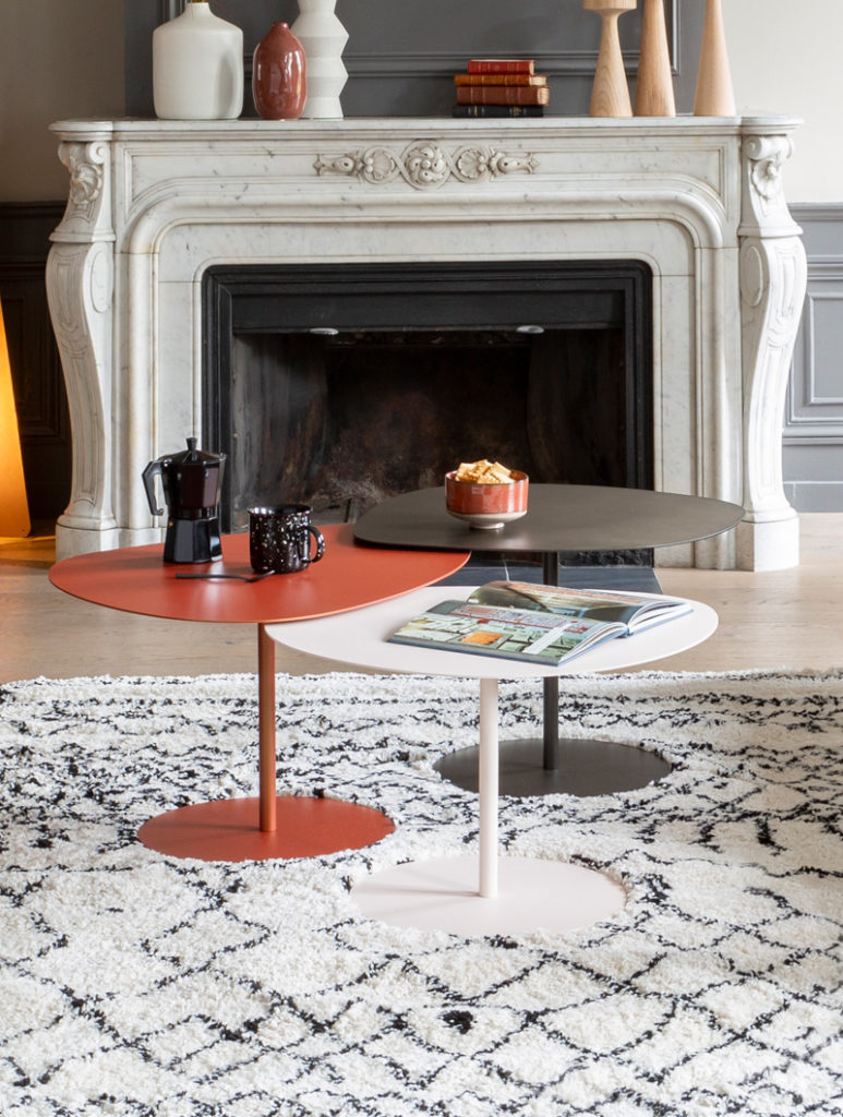 Tables basses gigognes Galet | Matière Grise